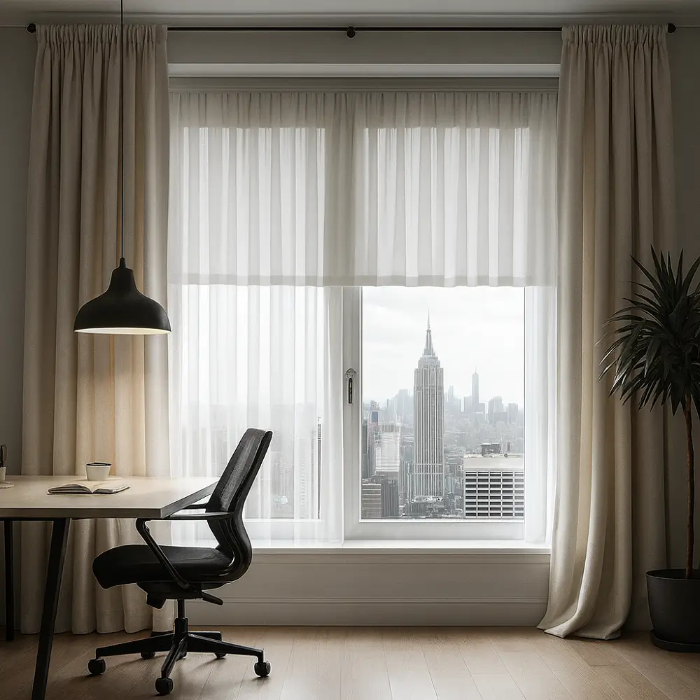 Best Layered Curtains in Dubai & Abu Dhabi – Shop Now & Save