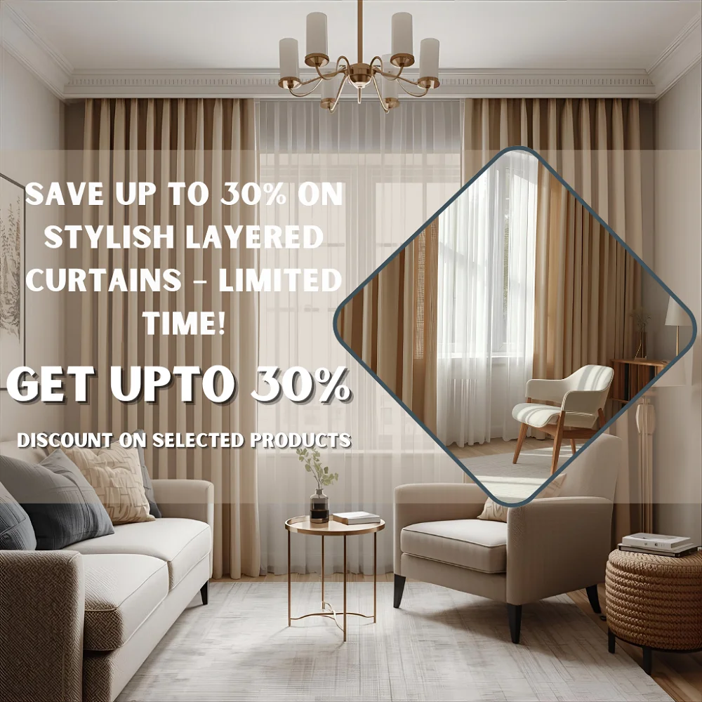 Best Layered Curtains in Dubai & Abu Dhabi – Shop Now & Save