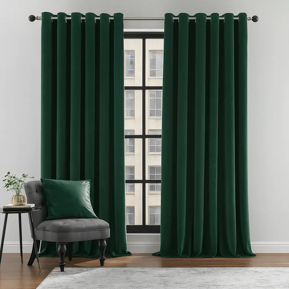 Premium Green Curtains Supplier in Dubai & Abu Dhabi | Hurry