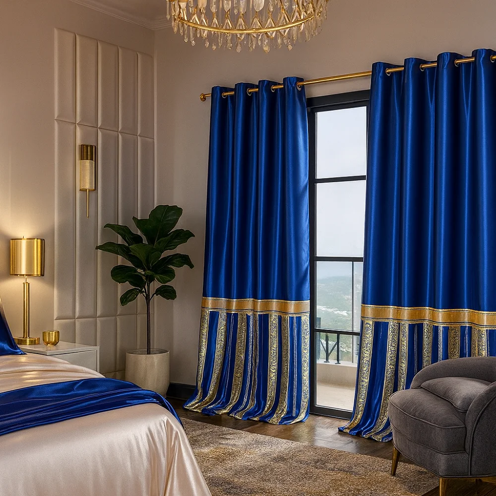 Premium Satin Curtains in Dubai & Abu Dhabi | Up to 50% OFF